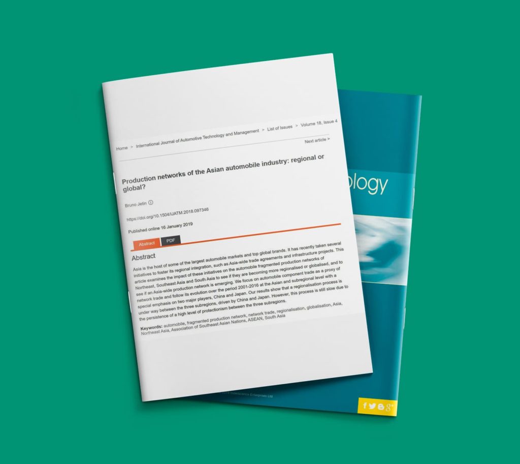 Jetin on Production Networks of the Asian Automobile Industry ...